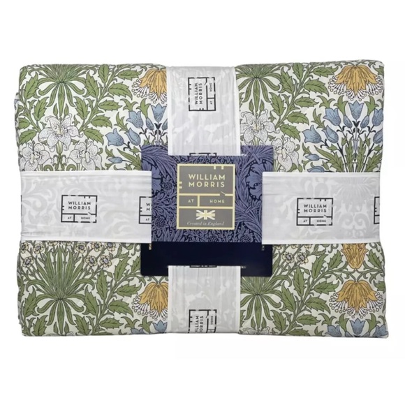 William Morris | Bedding | William Morris Queen Cotton Percale Garden ...